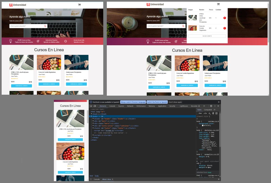 GitHub - OnofreDavila/CarritoDeCompra: Proyecto realizado en HTML y CSS durante mis estudios.
