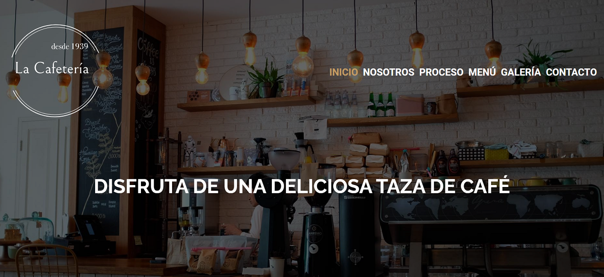 GitHub - Silvana-Basso/cafeteria: Proyecto desarrollado como parte de un curso de Udemy con Juan ...