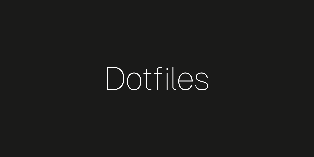 GitHub - albingroen/dotfiles: Files for my macOS terminal environment