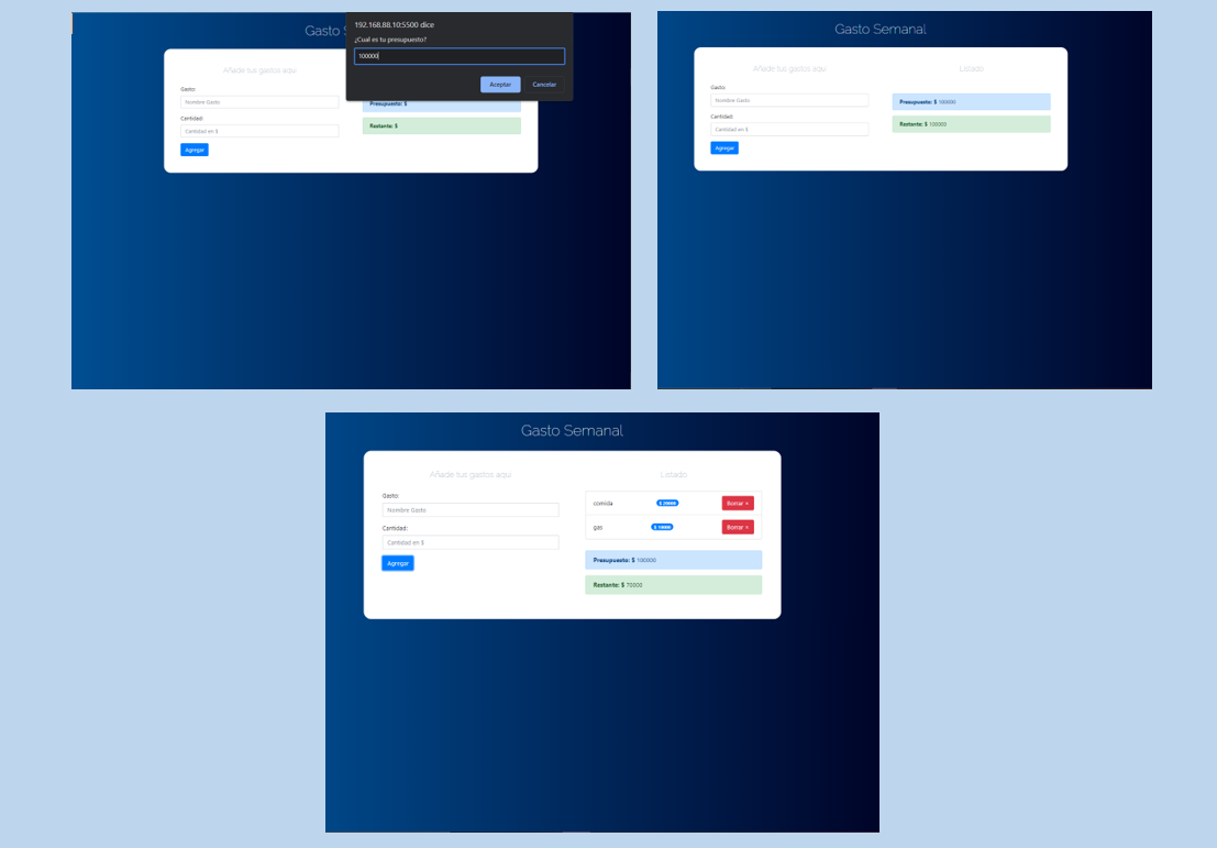 GitHub - OnofreDavila/CalcularGastos: Proyecto en Javascript y POO.