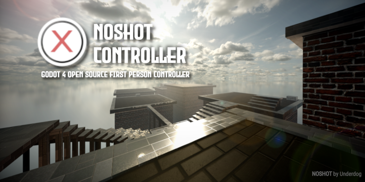 GitHub - theRealUnd3rdog/Godot_Noshot_Controller: NOSHOT First Person Controller