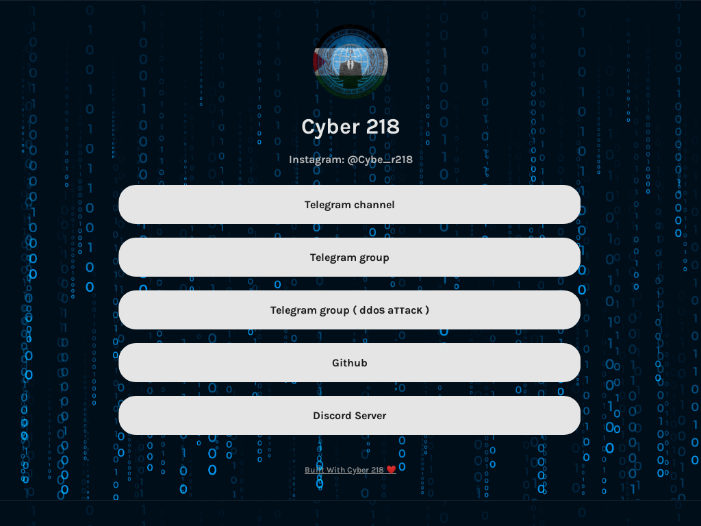 GitHub - Cyber-218/cyber-218.github.io: Cyber Profile 218