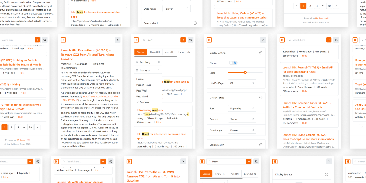 Github Hharpreetkreact Ts Hacker News Feed A React And Typescript Application That Enhances