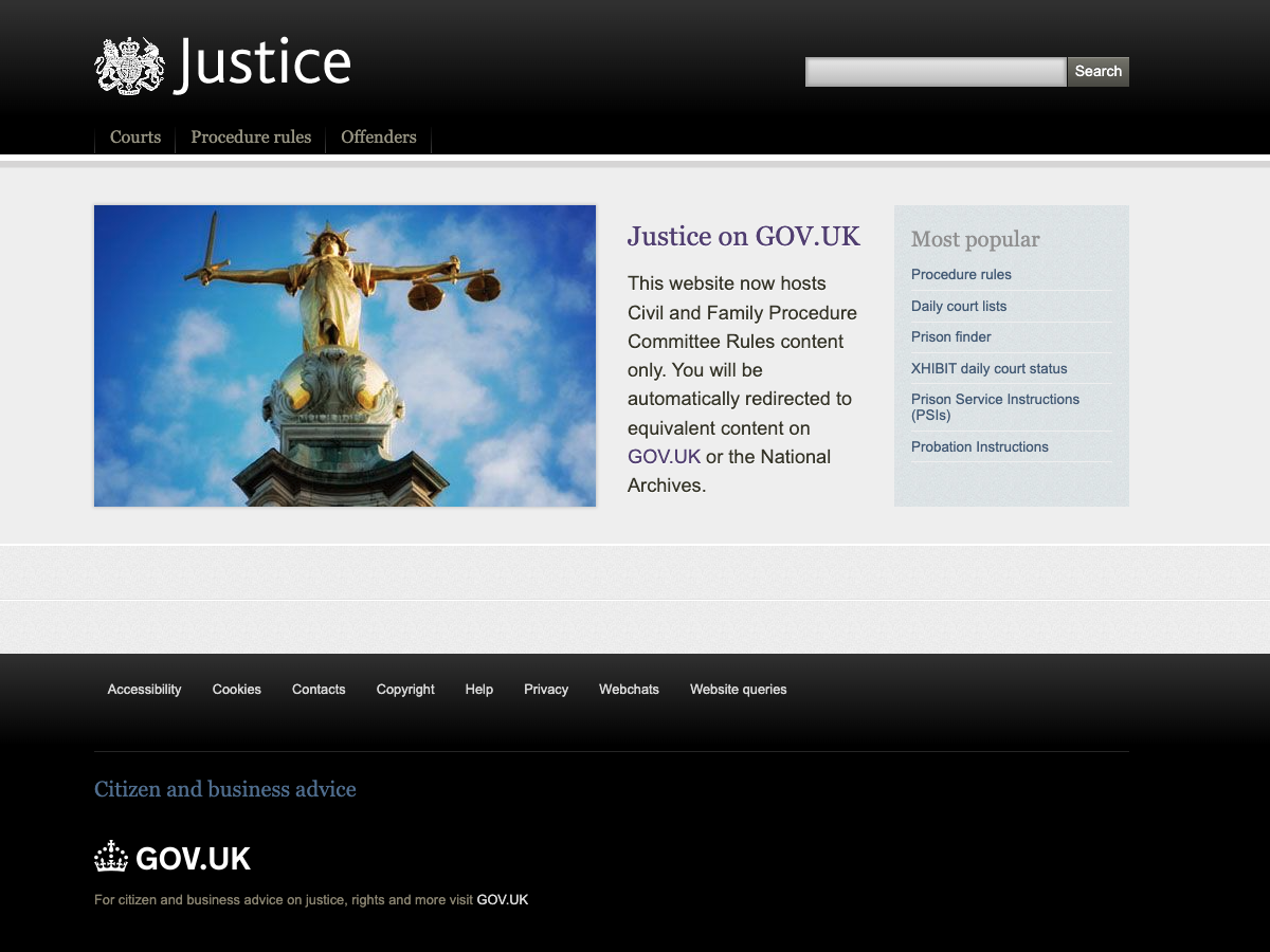 GitHub - ministryofjustice/justice-gov-uk: Justice UK website