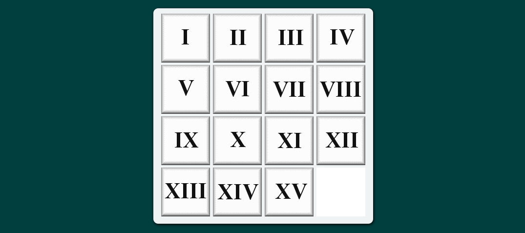 GitHub - KaruzG/15-Puzzle-Game-JS: Classic 15 puzzle in JavaScript