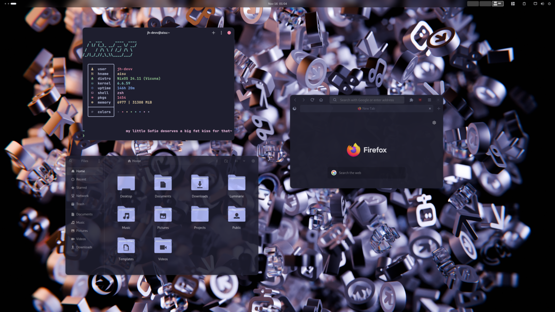 GitHub - sofiedotcafe/luminarie: A NixOS Flake for my NixOS setups like Azalea and Cedarix! 🌸 ...