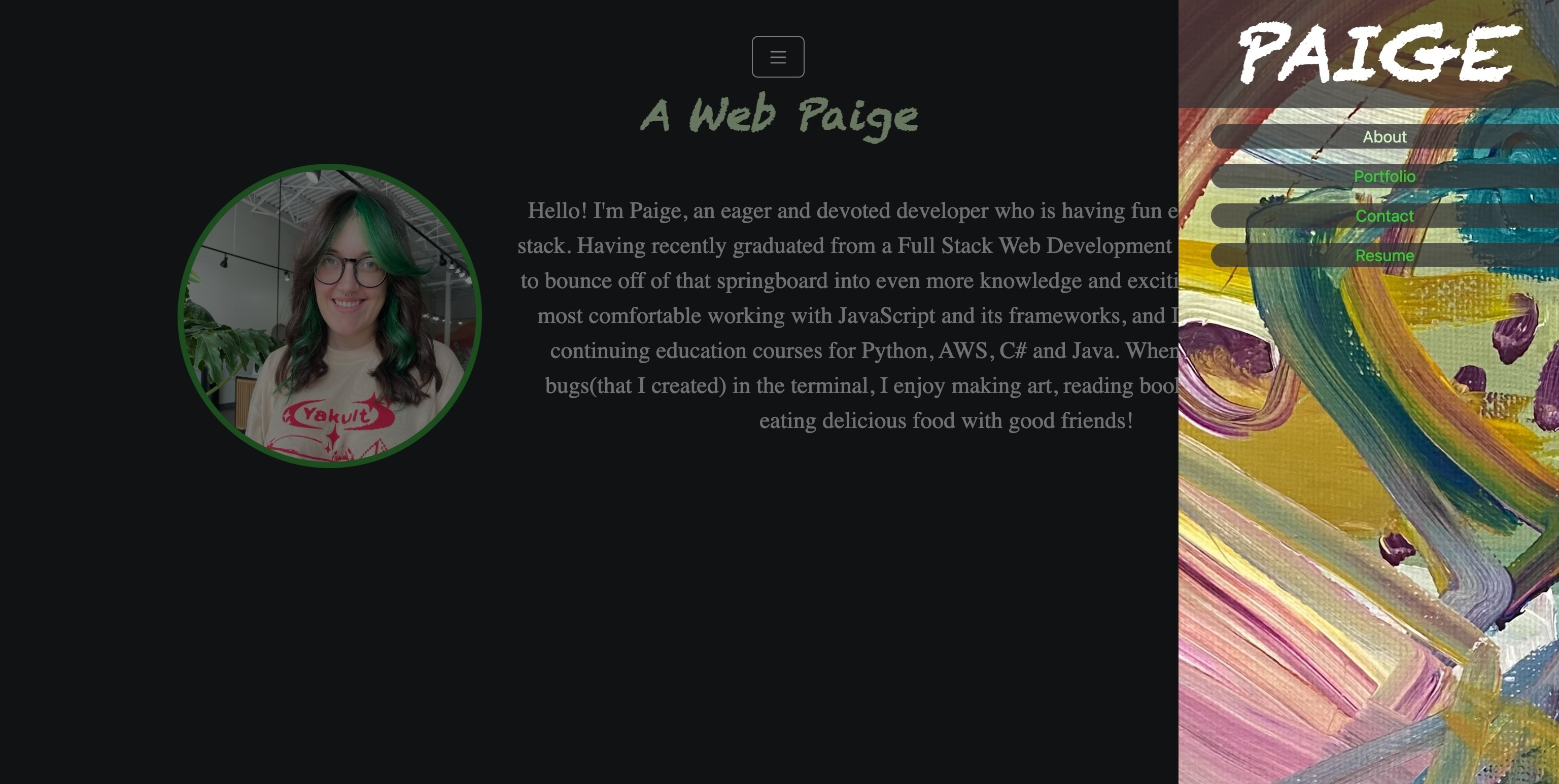 GitHub - sillytsundere/dyno-folio: Single-page React application serves as my development portfolio.