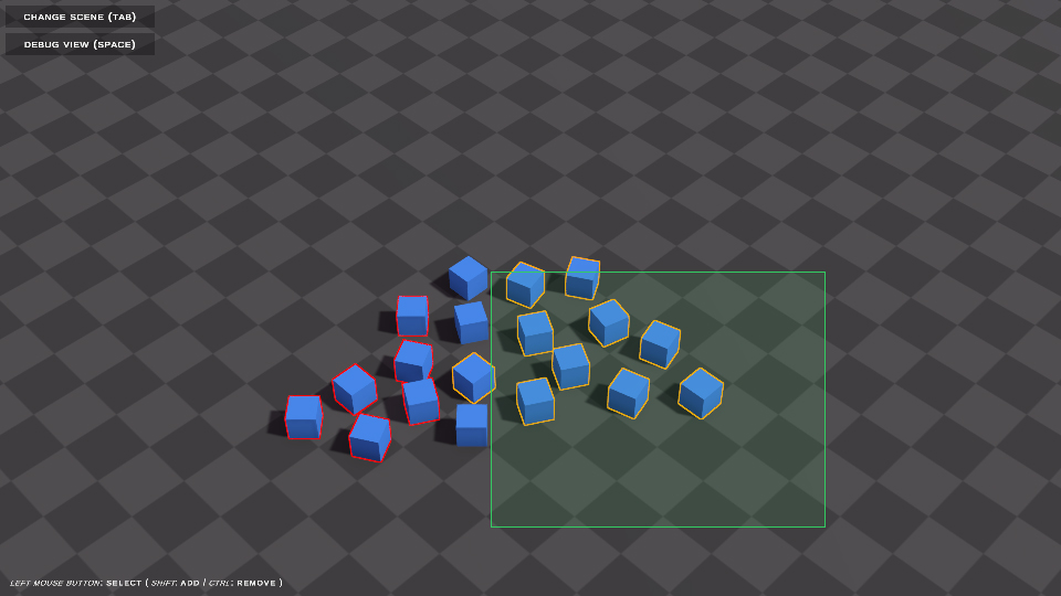 GitHub - MicKami/SelectionSystem: Pixel perfect render based selection system for Unity URP
