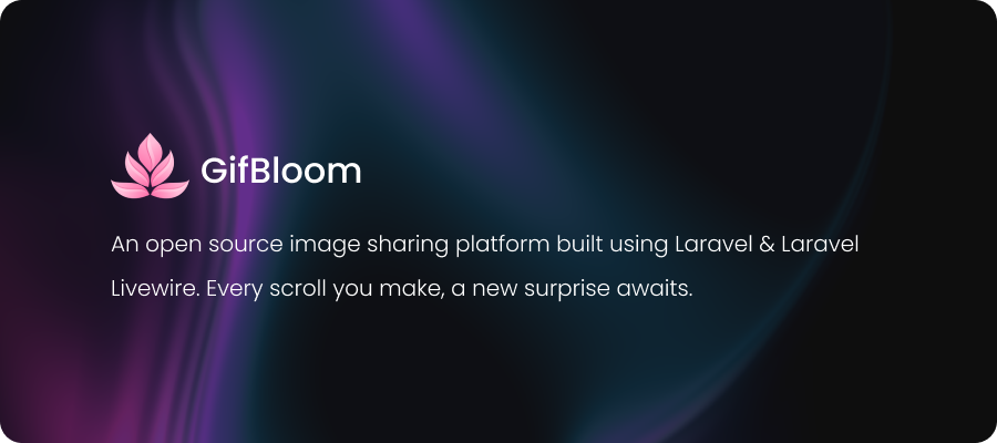 GitHub - michaeltukdev/GifBloom: Pixels tell us stories