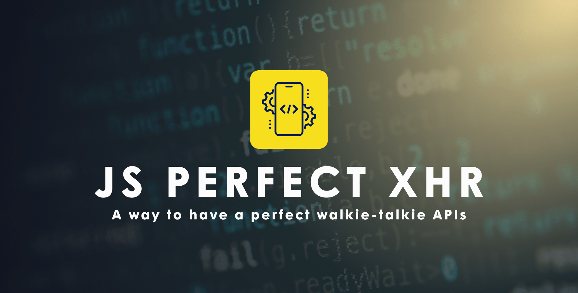 GitHub - js-collection/xhr-perfect-model: The smallest asset to build ...