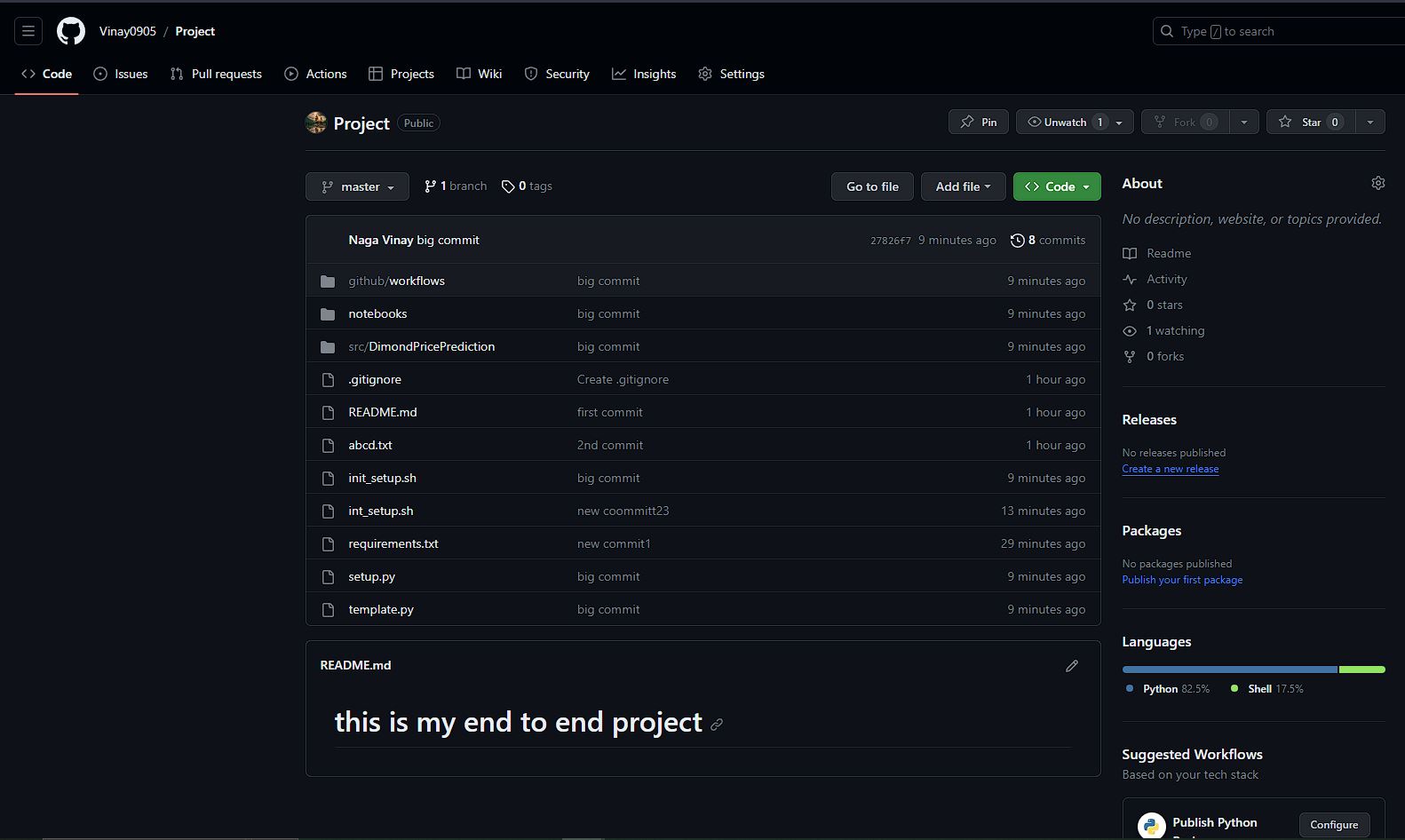 GitHub - Vinay0905/Project