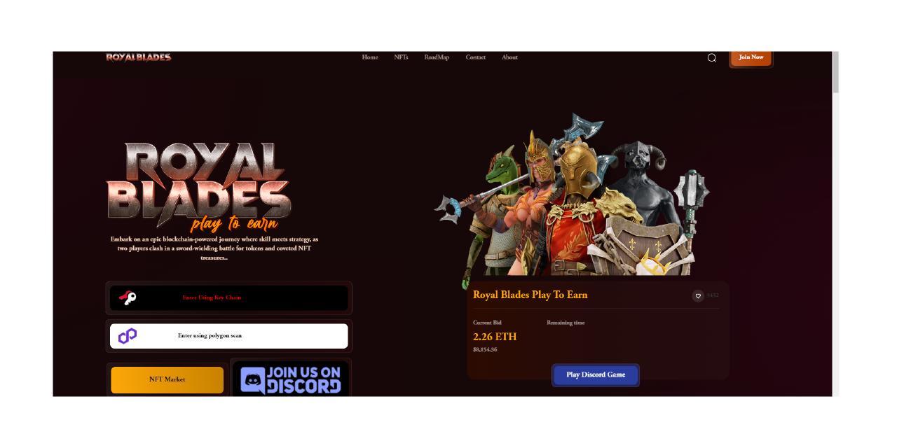 GitHub - KalembaUG/TheRoyalBlades: The official market place for the royal blades game..