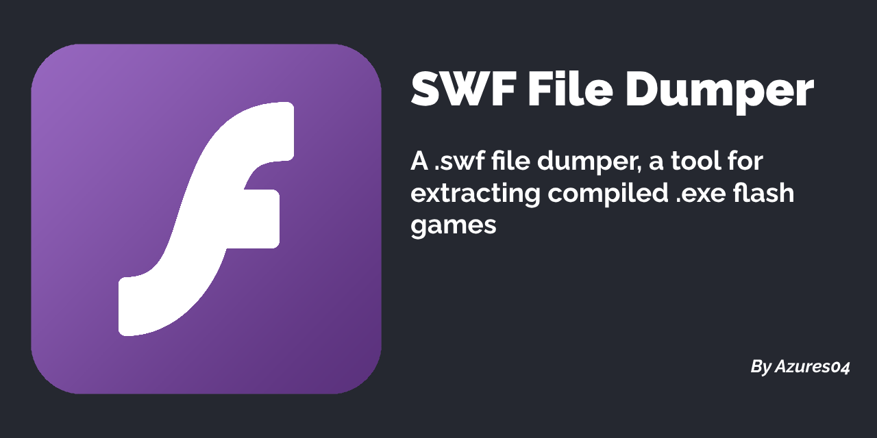 GitHub - azures04/SWF-Dumper