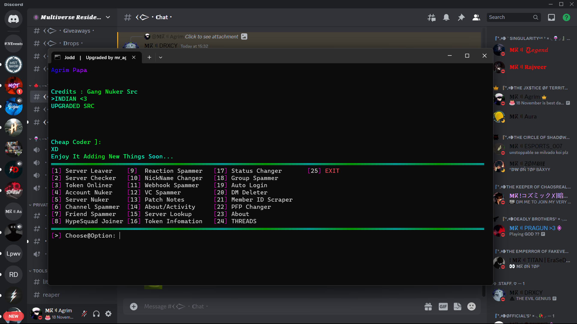GitHub - agrimshukla80/gang-nuker-upgraded: A UPGRADED VERSION OF GANG NUKER