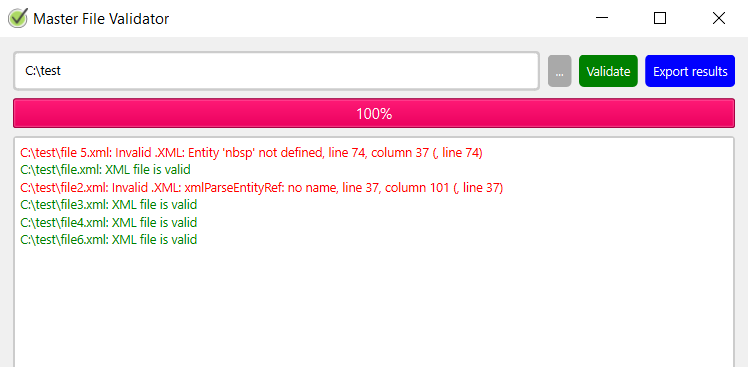 Github Vicparramainmasterfilevalidator A Simple File Validation Tool With A Graphical User 