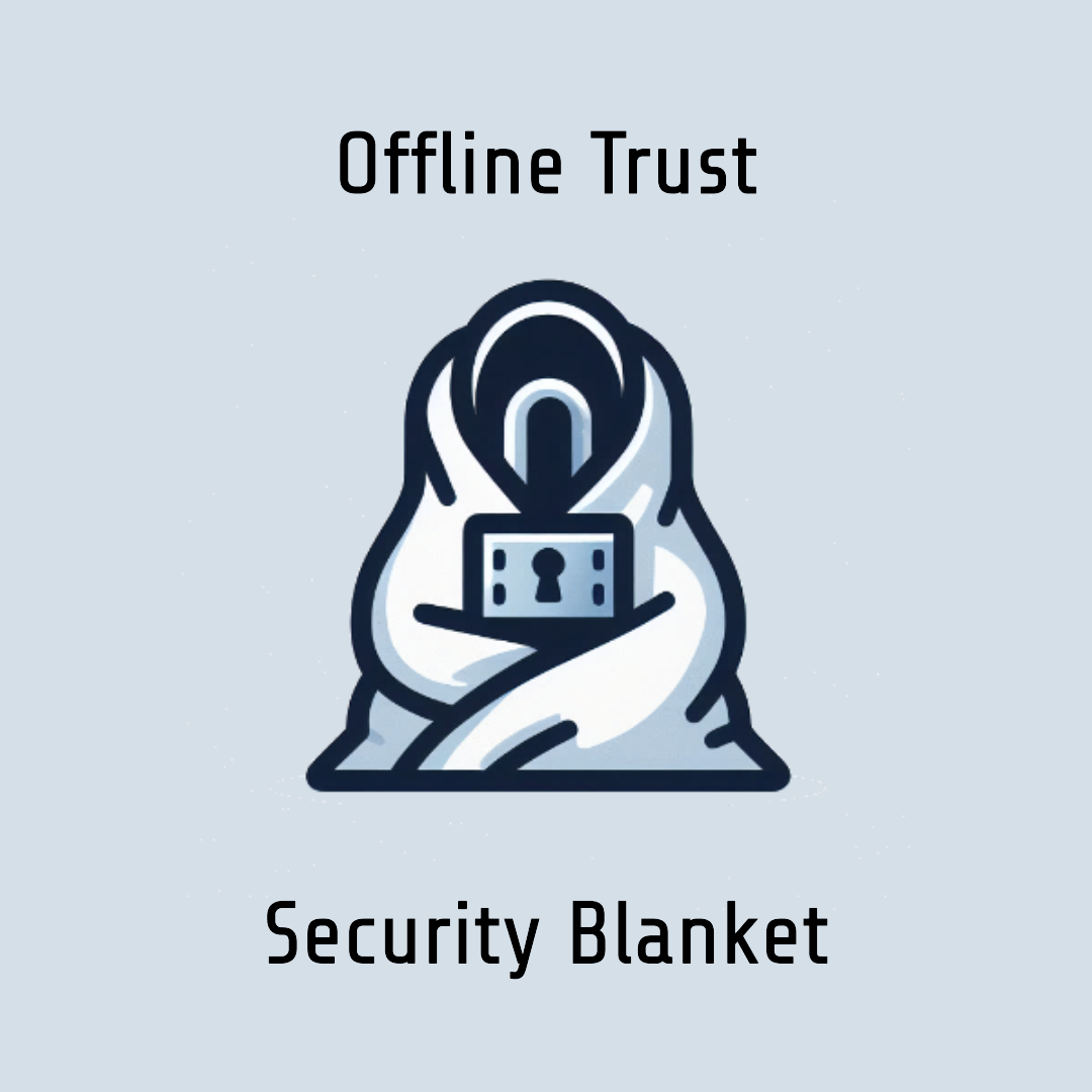 GitHub - offline-trust/security-blanket: A paper-based, backup system for digital assets.
