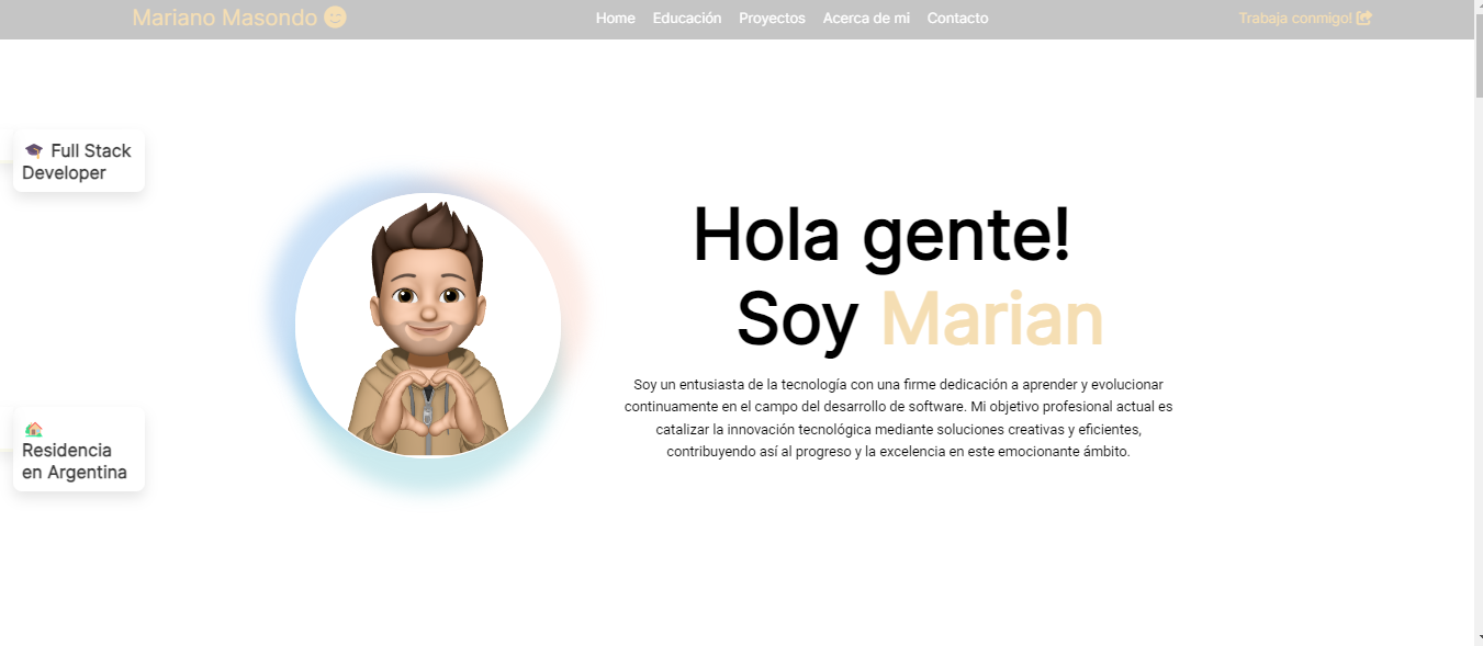 GitHub - MarianoMasondo/Porfolio