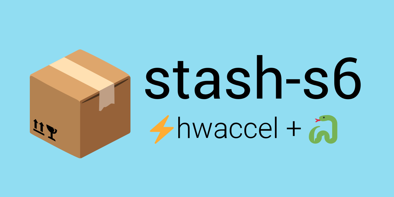 GitHub - feederbox826/stash-s6: stashapp/stash docker rewrite