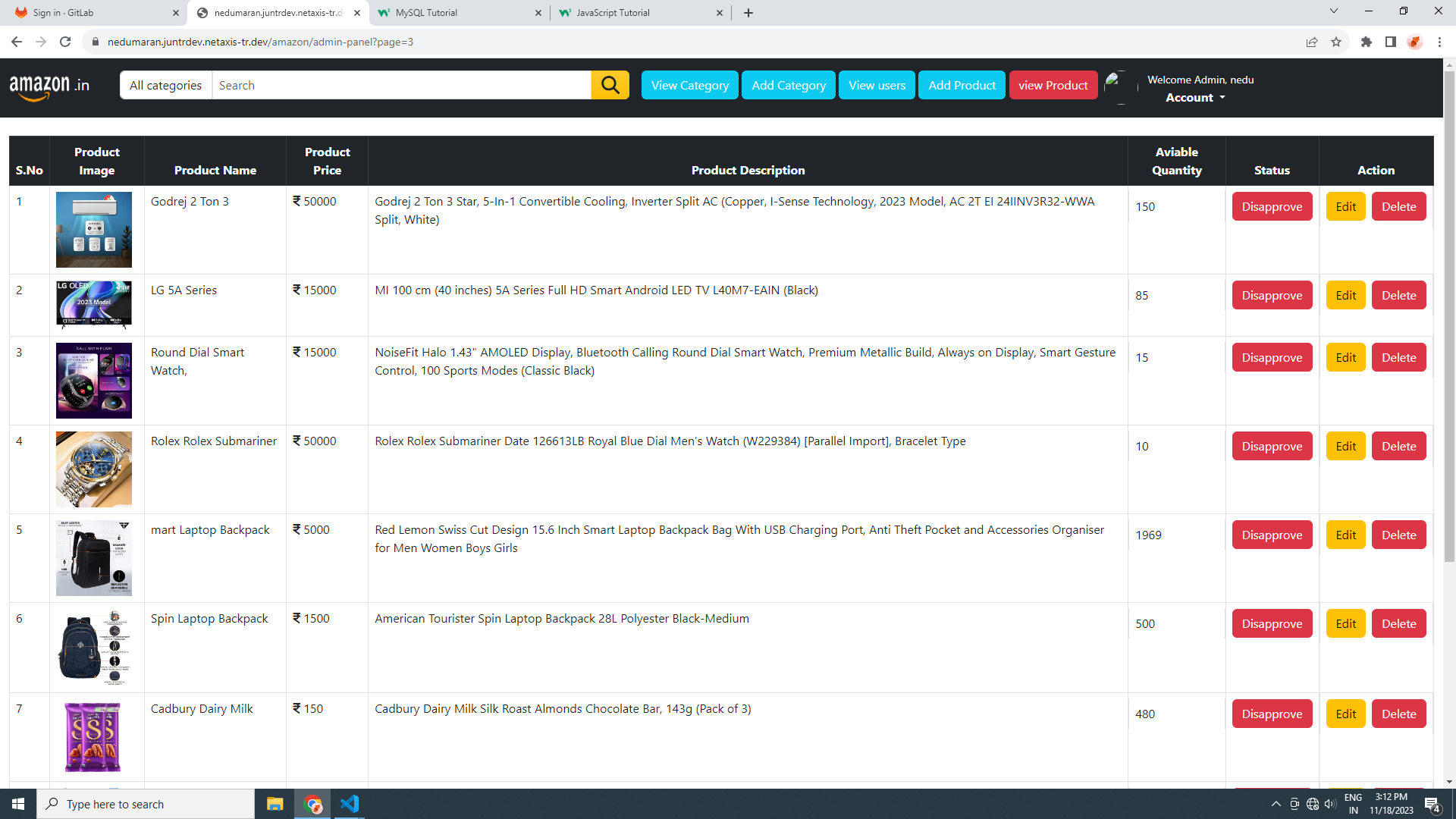 Github Nedu05 Laravel