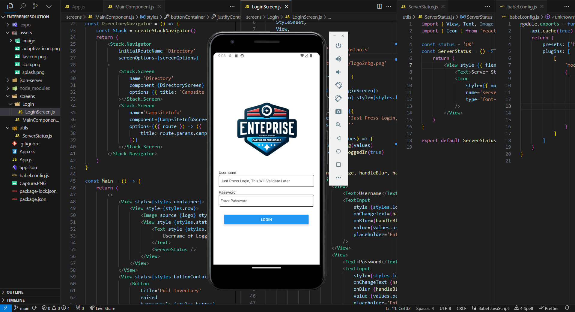 GitHub - JOATZ/enterpriseSolution: Application for Inventory Tracking, Sales, and more with ...