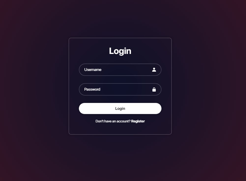 GitHub - DaliborHudak/Login-Register-App