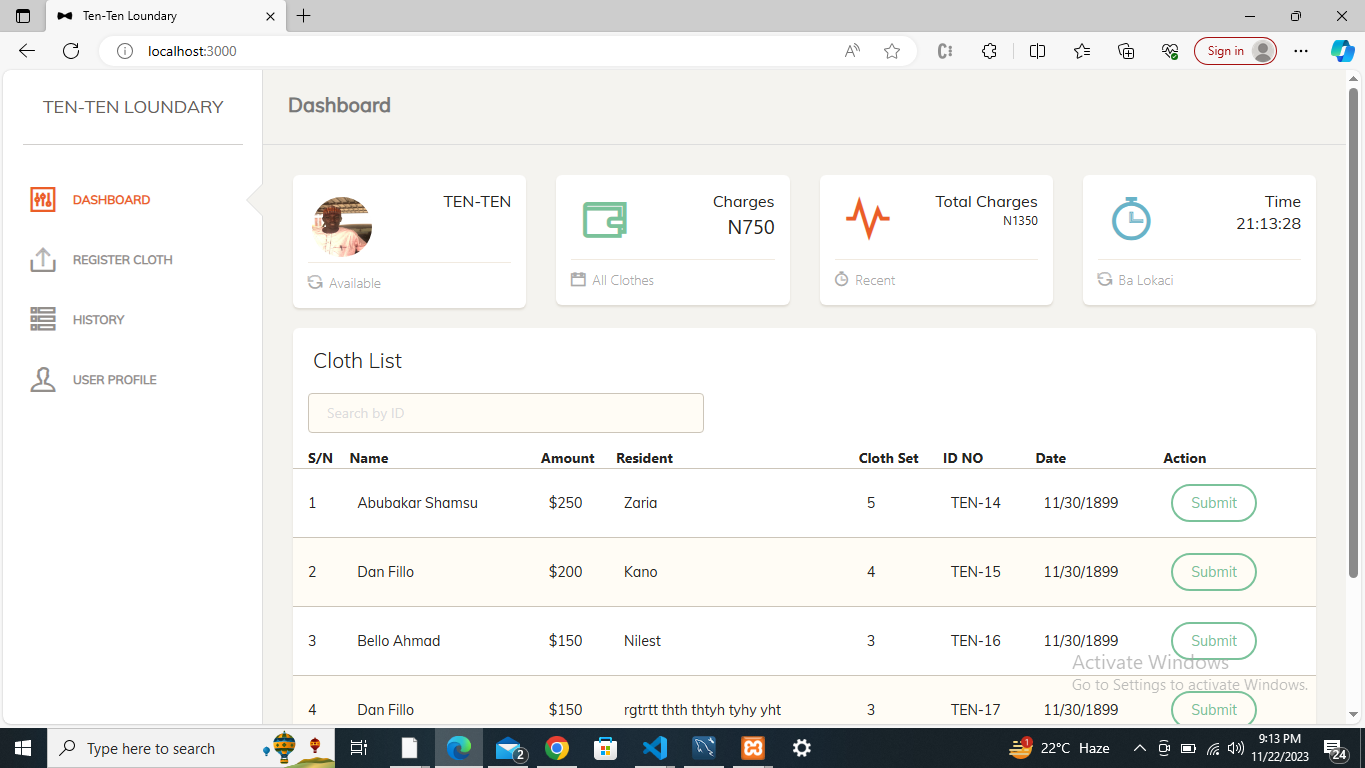 GitHub - Turawa2/laundryClient: The laundry website is built with ReactJS for the front end ...