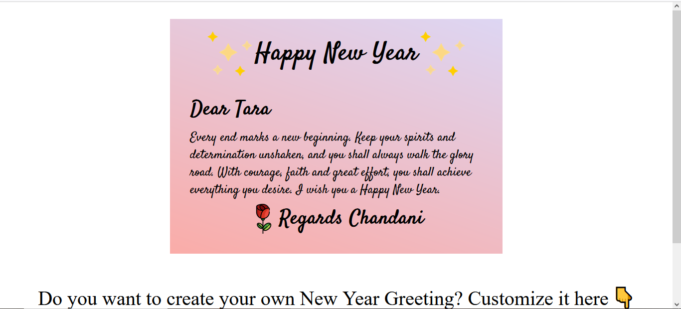 GitHub - chandrajyoti123/new-year-greeting