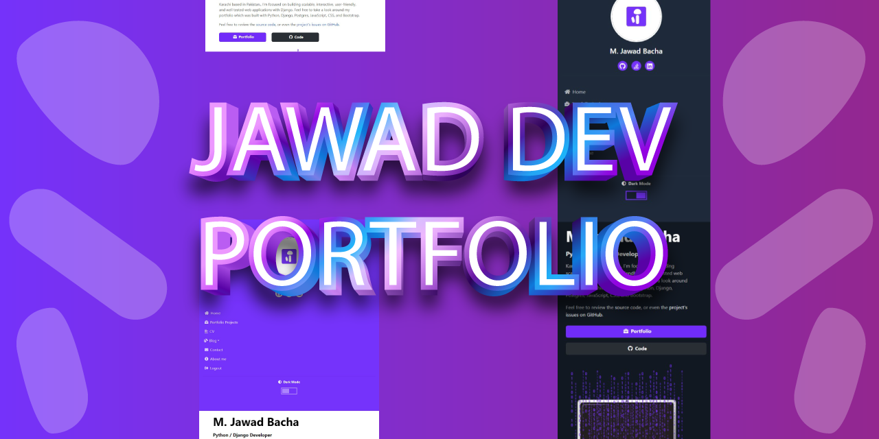 GitHub - Estphu/JawadDev: Personal Django Portfolio