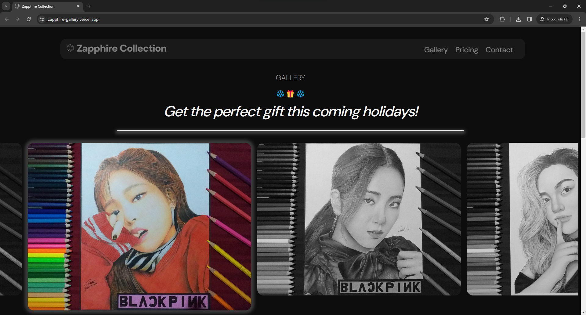 GitHub - map-soriano/zapphire-gallery: A side project created to help a friend display their ...