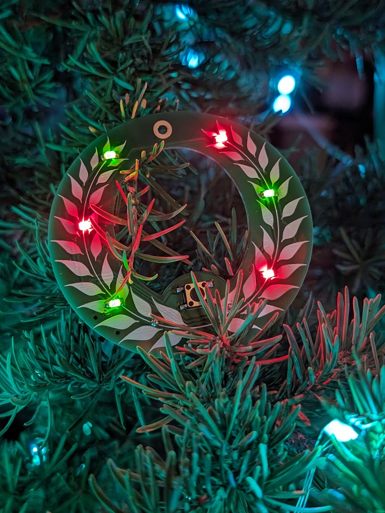 GitHub - Chris-Johnston/ornament2023: ATTiny404 xmas tree ornament for 2023