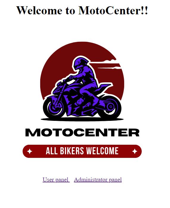 GitHub - piko29/MotoCenter: Spring Boot Web Application based on Spring ...