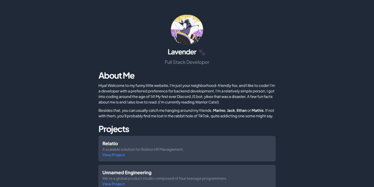 GitHub - lavylavenderr/foxlink: my personal website and link shortener!