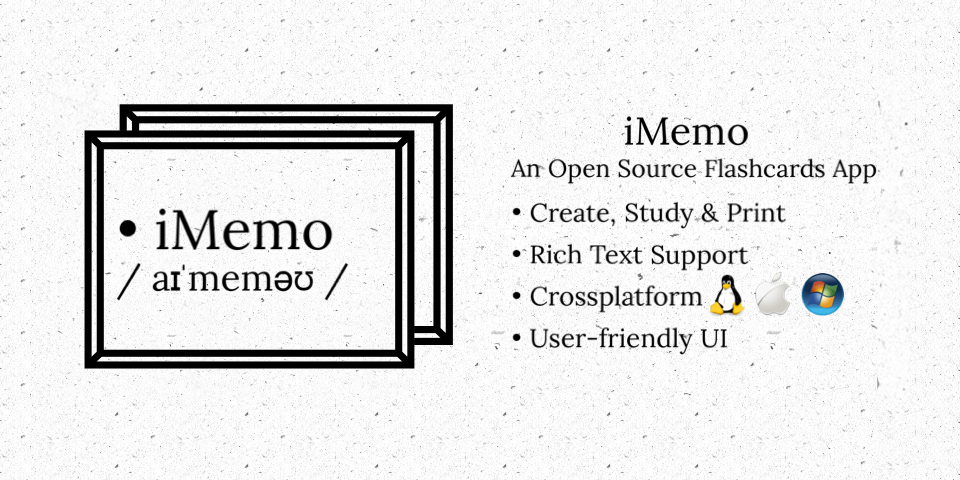 GitHub - thm-unix/iMemo: An Open Source Flashcards App