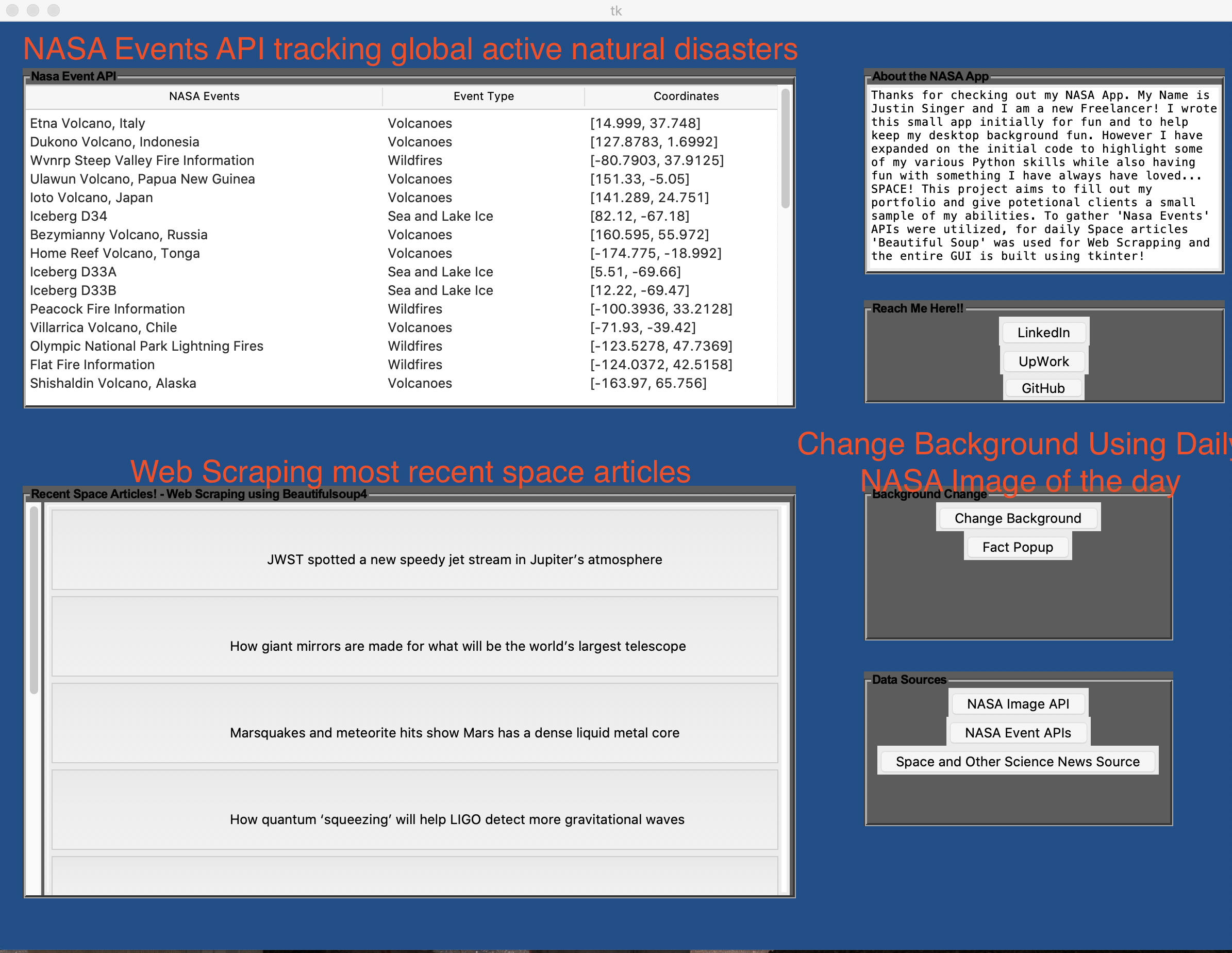 GitHub - jsa678/NasaApp: My Personal App that helps pull a new space picture daily and provide ...