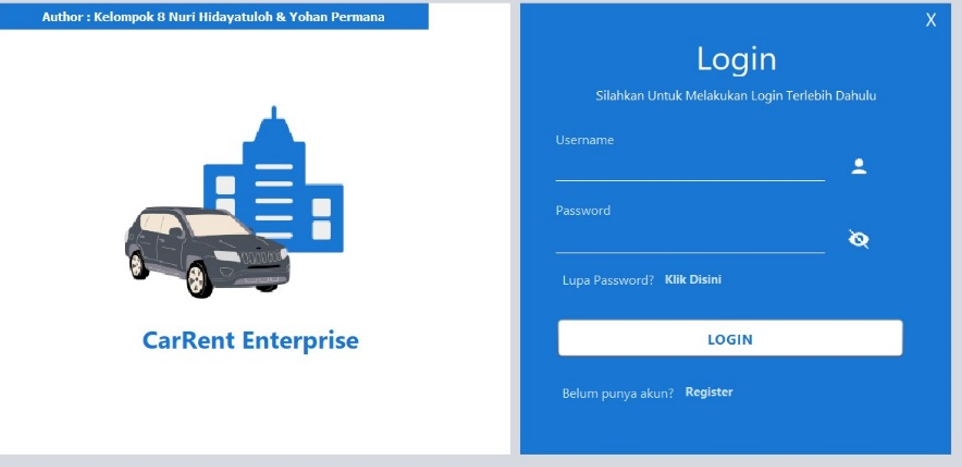 GitHub - YohanpermanaRepository/Project-JAVA-CaRent-Enterprise-Program-data-processing-pada ...