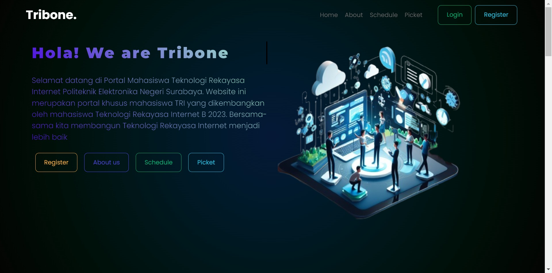 GitHub - tribone23/tribone-website: Website Teknologi Rekayasa Internet PENS 2023