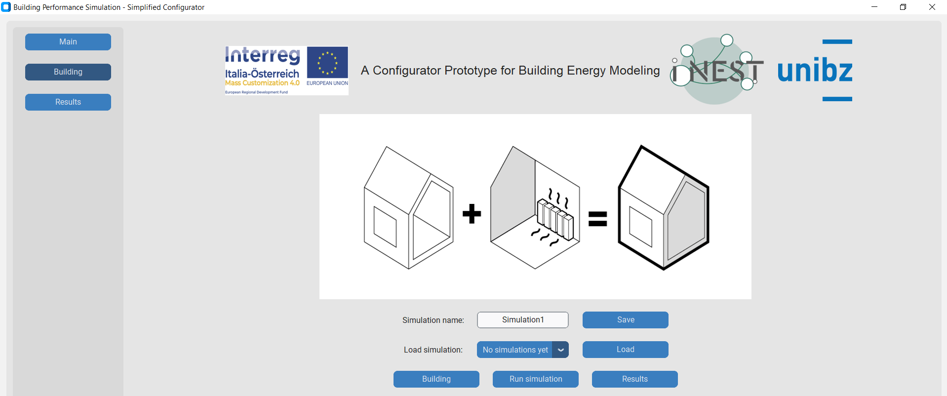 GitHub - fbattini/Building-Energy-Modeling-Configurator: Easy-to-use interface for performing ...