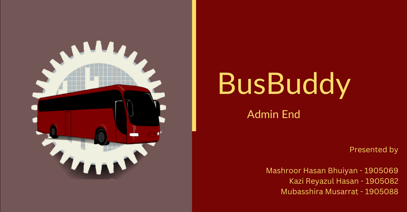 Github Kreyazulhcse 408 Busbuddy Admin End Efficiently Track Manage And Optimize Bus