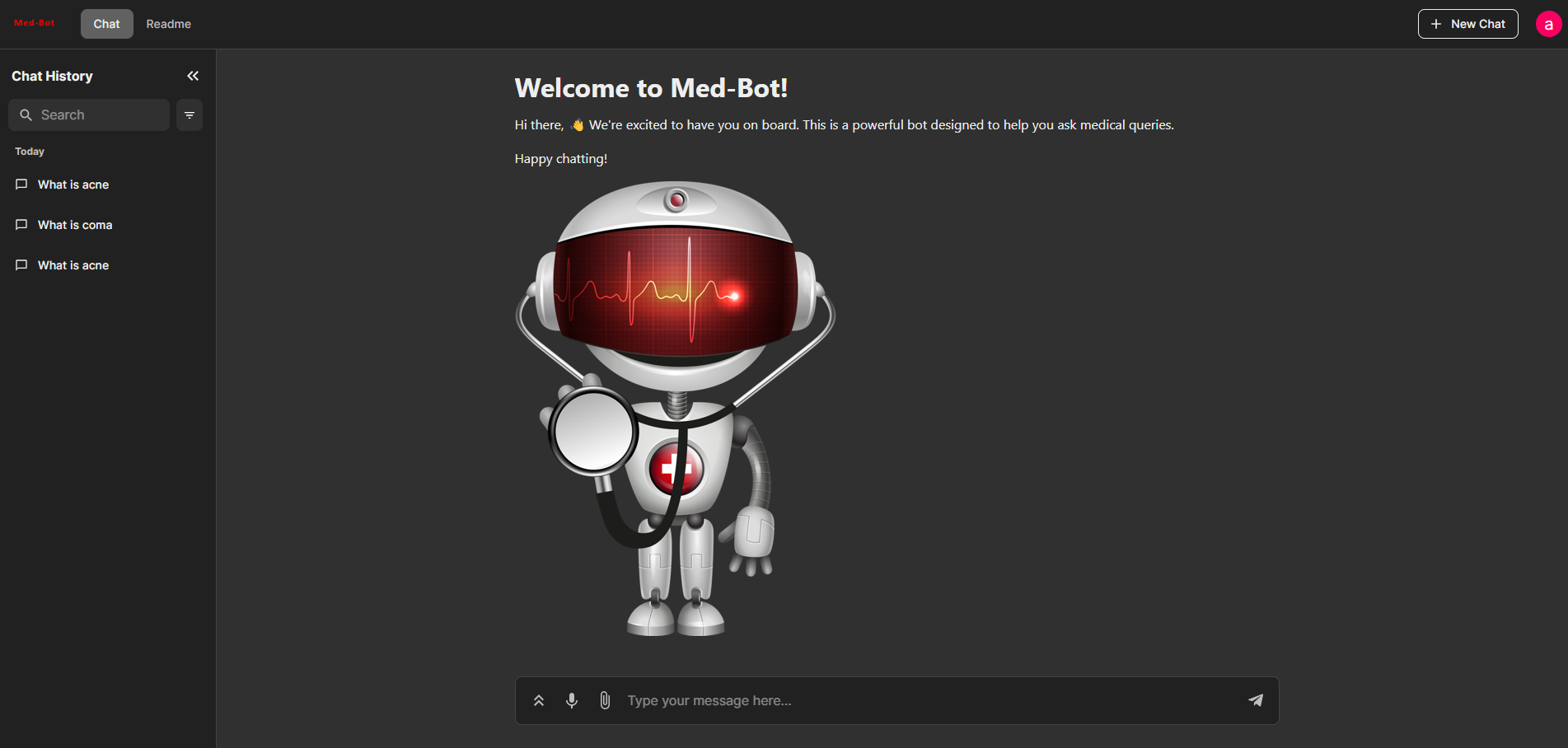 GitHub - Rayan-Al-Zahabi/Medical-chabot