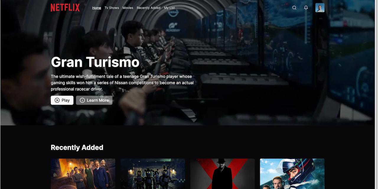 GitHub - frshaad/netflix-clone: Simple Netflix clone using Next.js 15