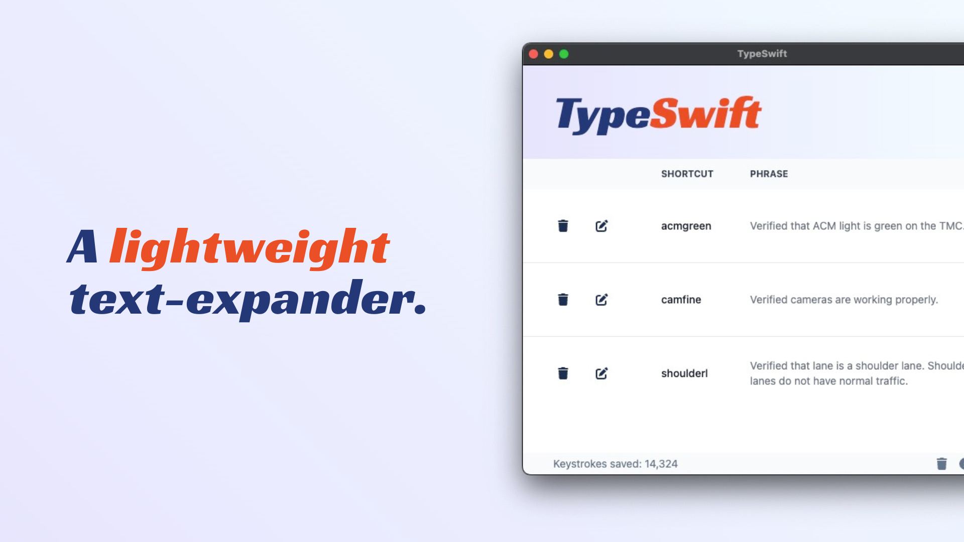 GitHub - Calesi19/TypeSwift: Built with a GUI, this text expander that ...