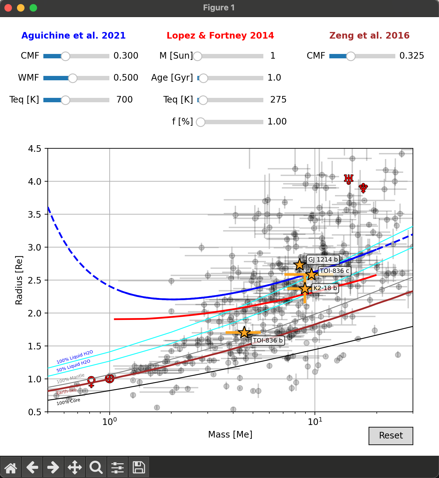 GitHub - an0wen/MARDIGRAS: MAss-Radius DIaGRAm with Sliders