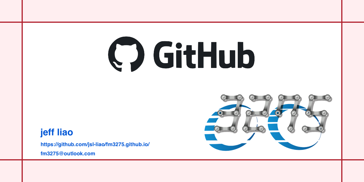 GitHub - jsl-liao/fm3275.github.io