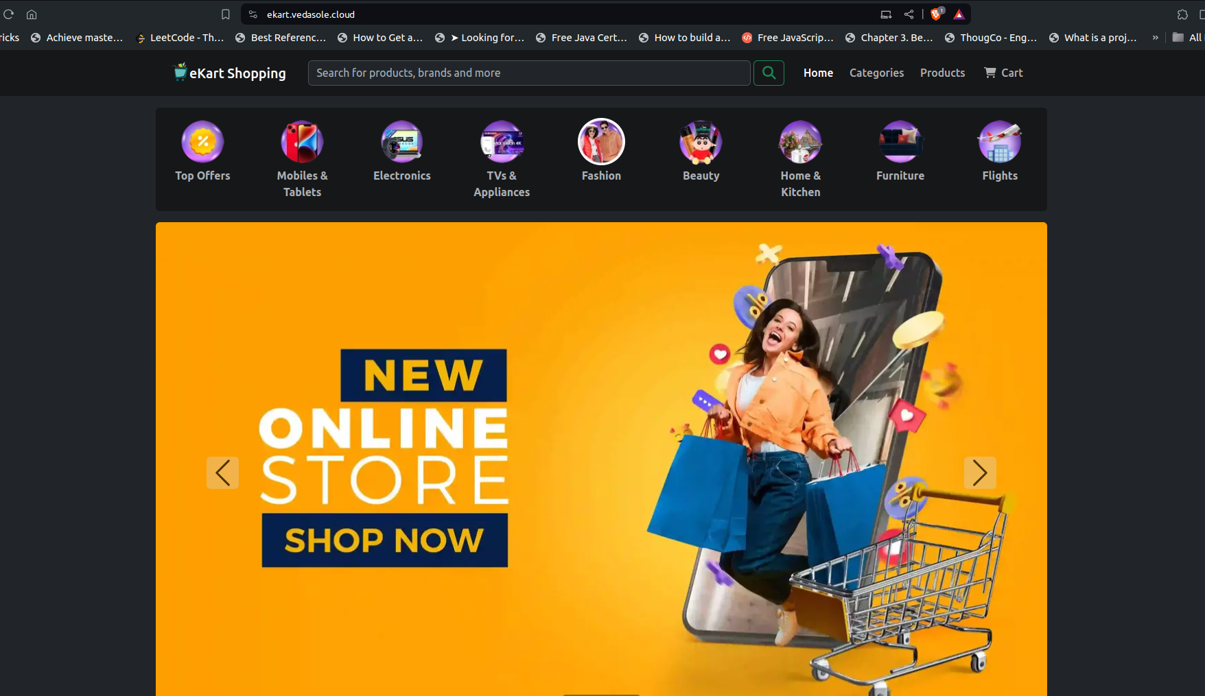 GitHub - ved-asole/eKart-ecommerce-app: eKart - An E-commerce App