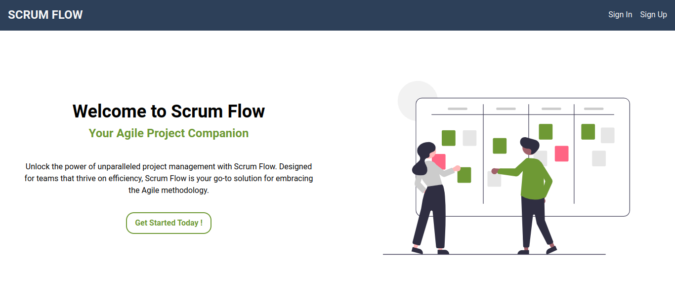 GitHub - FevenSeyfu/scrumflow: Scrum flow is a Project Management tool that helps teams organize ...