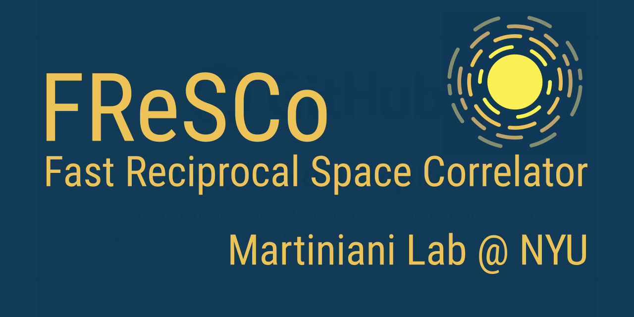 GitHub - martiniani-lab/FReSCo: Fast Reciprocal Space Correlator