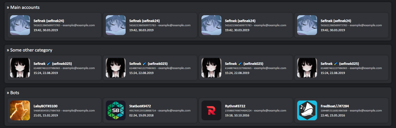 GitHub - sefinek/discord-alts-page: Discord Alts Page