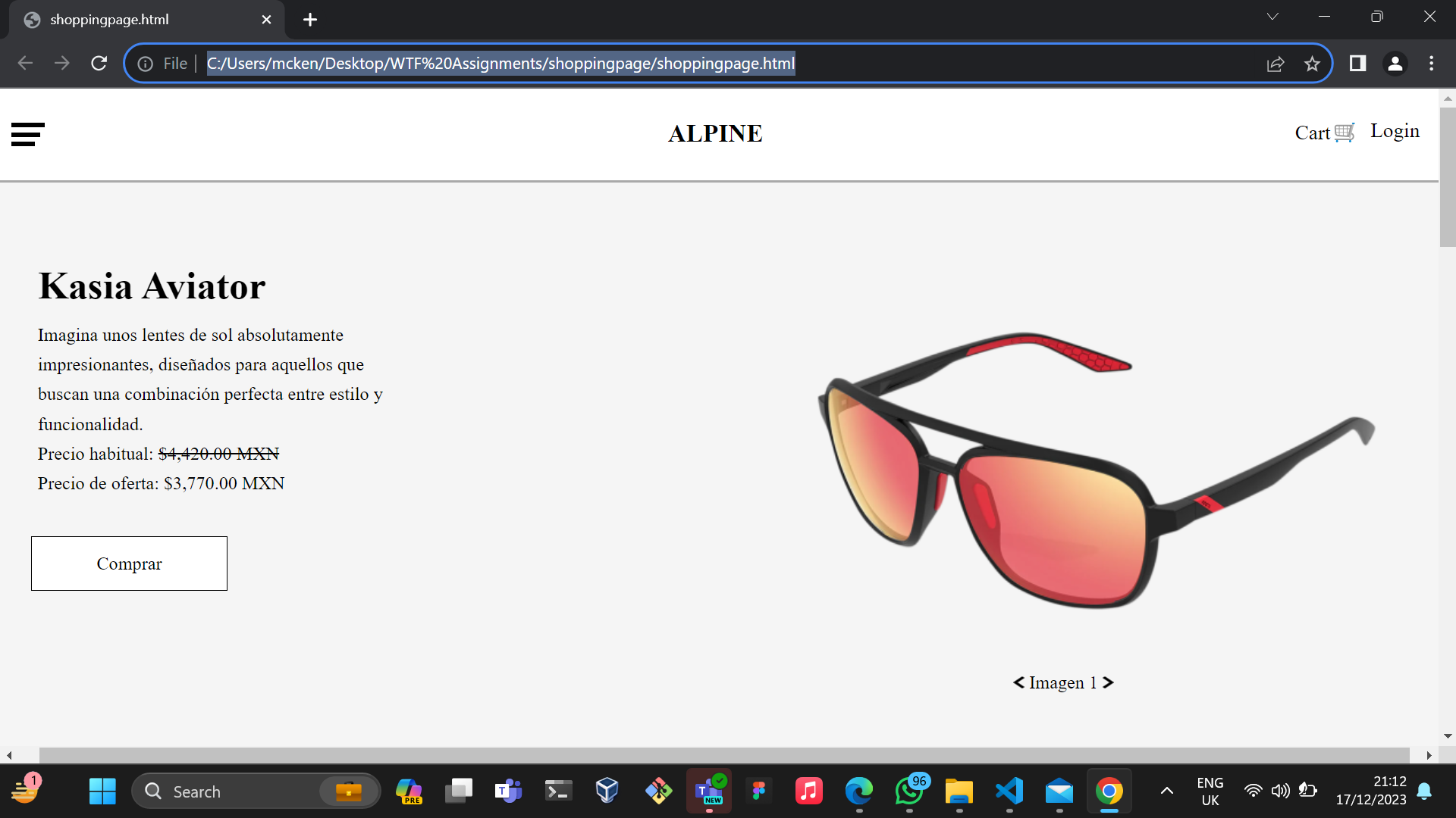 GitHub - Winnielegal/Shopping-page