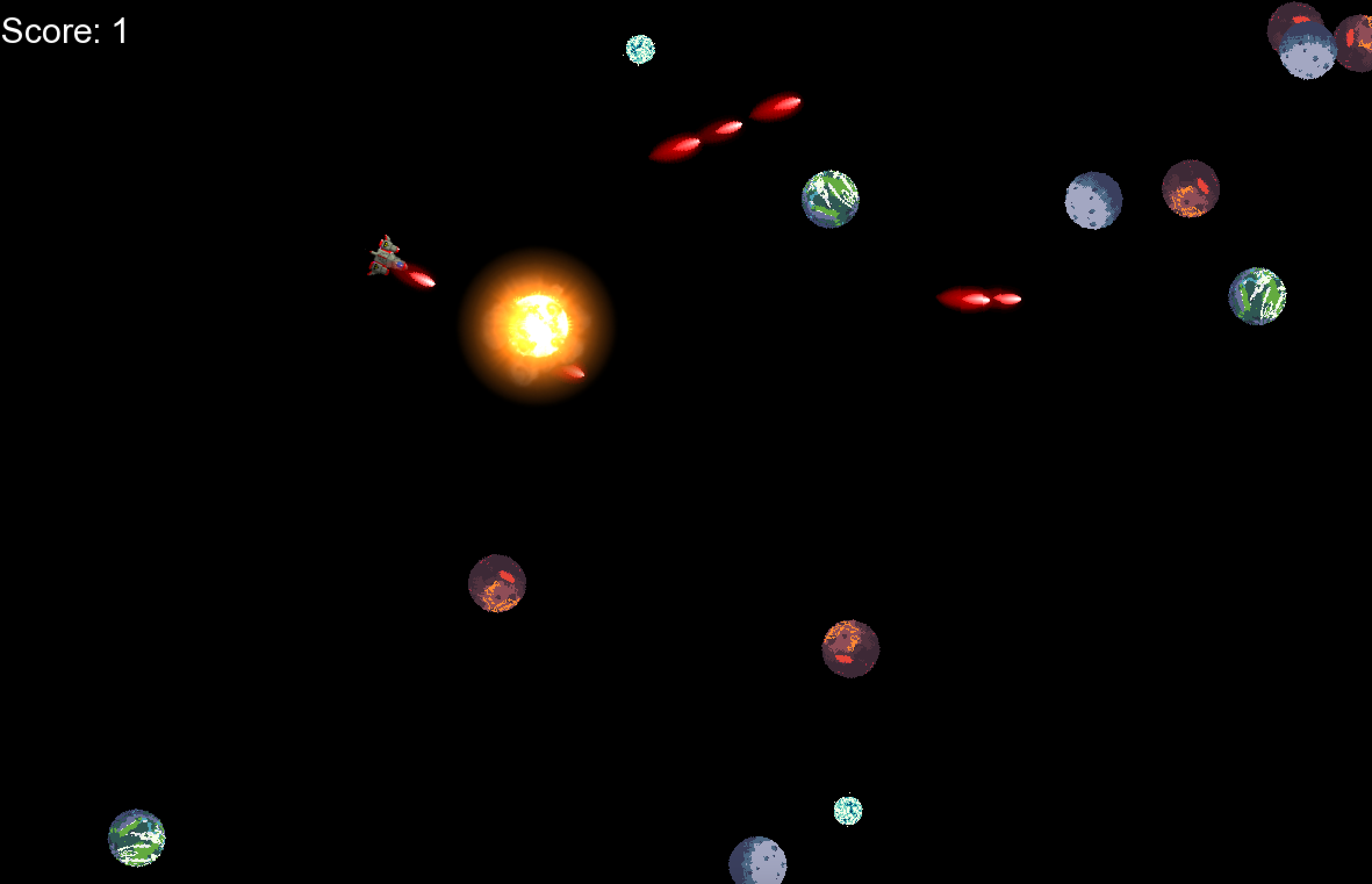 GitHub - TomSavard/Asteroids: Réalisation du jeu asteroids dans le ...