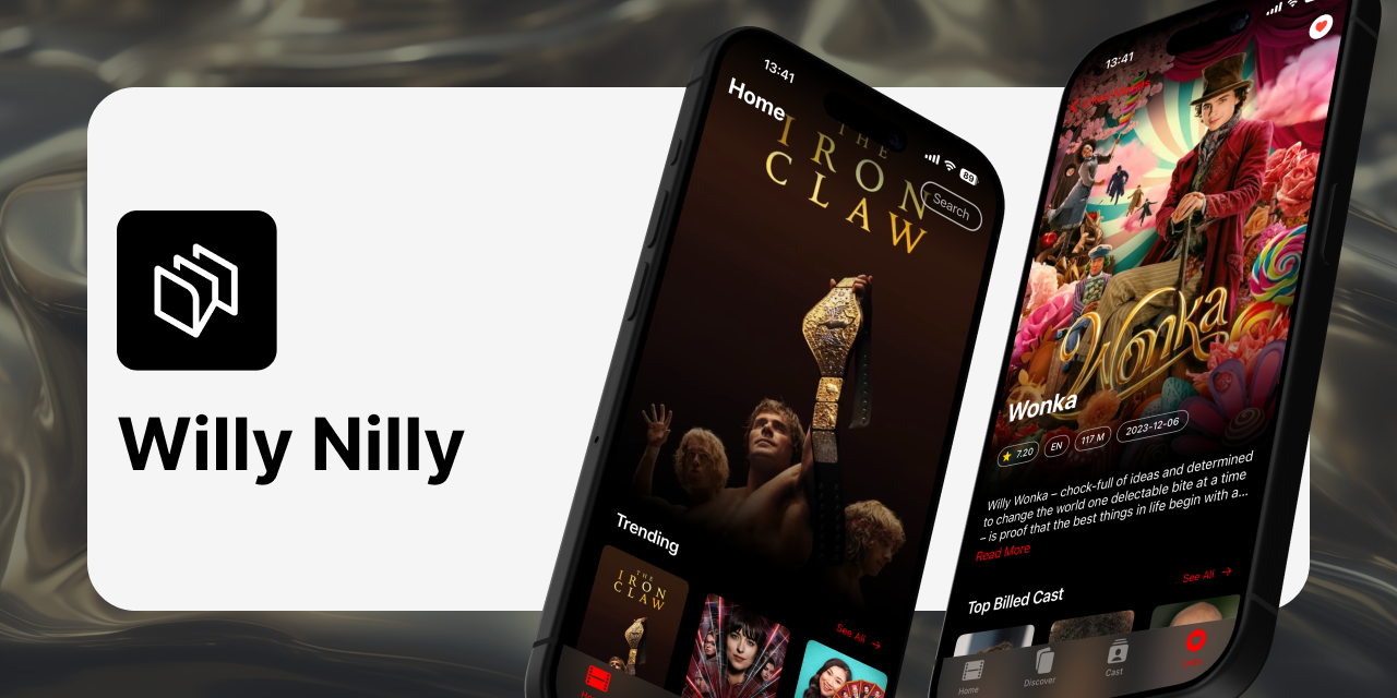 GitHub - palatipjant/Willy-Nilly: Connect with movies all around the ...